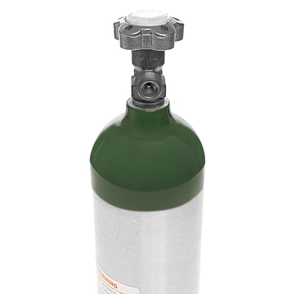 Cilindro de Oxigênio 1,7 Litros Alumínio Sem Carga