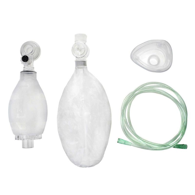 Ambu Infantil em Silicone com Reservatório MD