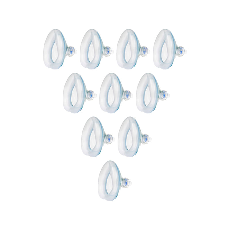 Kit 10 unid. Máscara RCP Pocket Masc